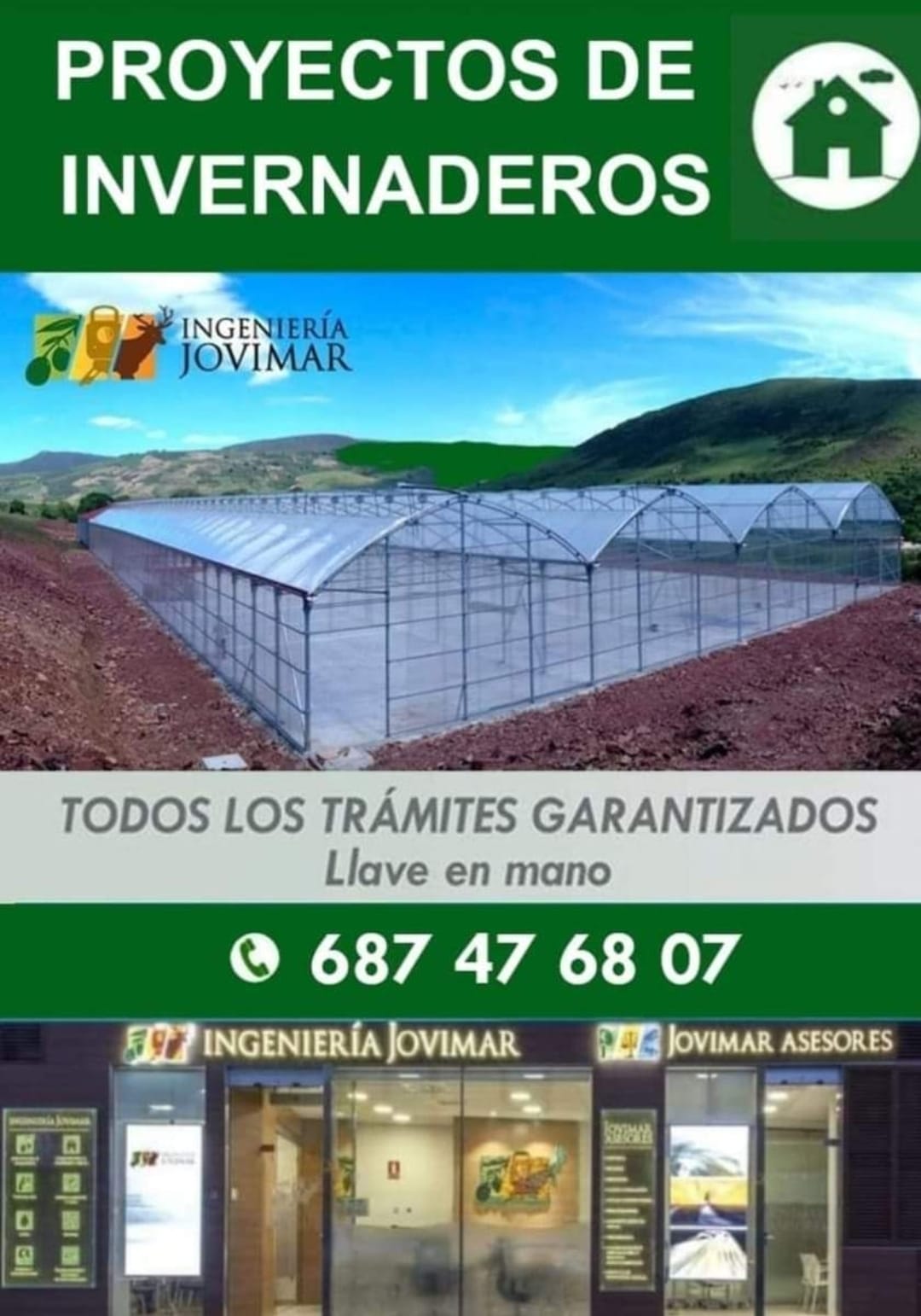 Proyectos de invernaderos y viveros forestales. – GRUPO JOVIMAR